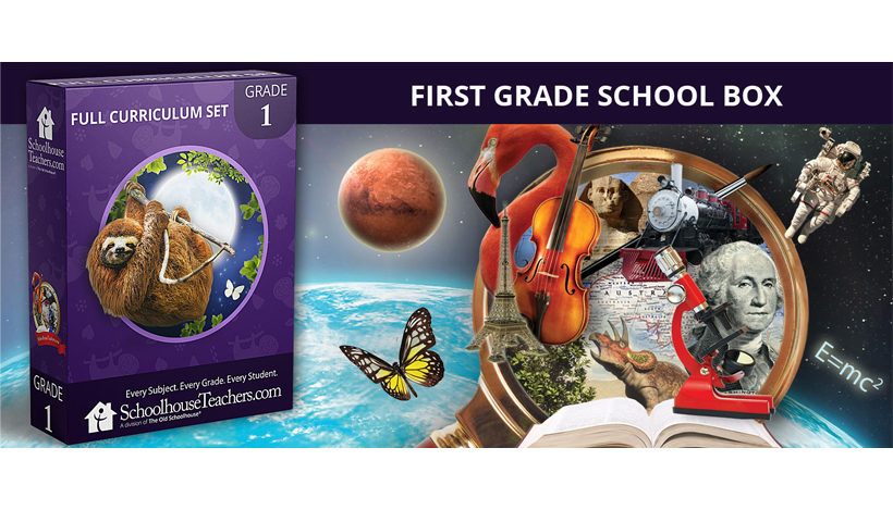 1st Grade Christian Homeschool Curriculum - SchoolhouseTeachers.com