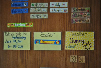 Craft: Back to School Calendar - SchoolhouseTeachers.com