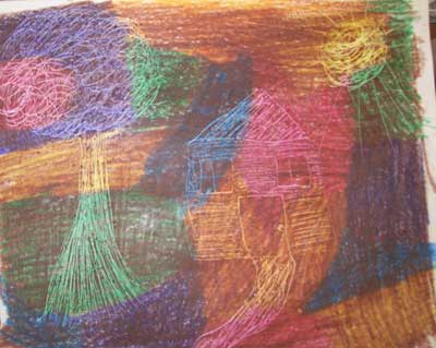 Craft: Scratch it Out Crayon Picture - SchoolhouseTeachers.com