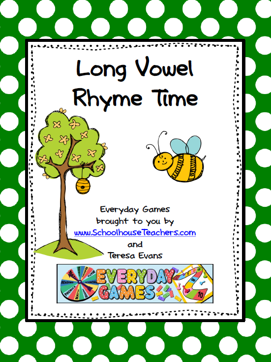Long Vowel Rhyming Words at Freda Robert blog