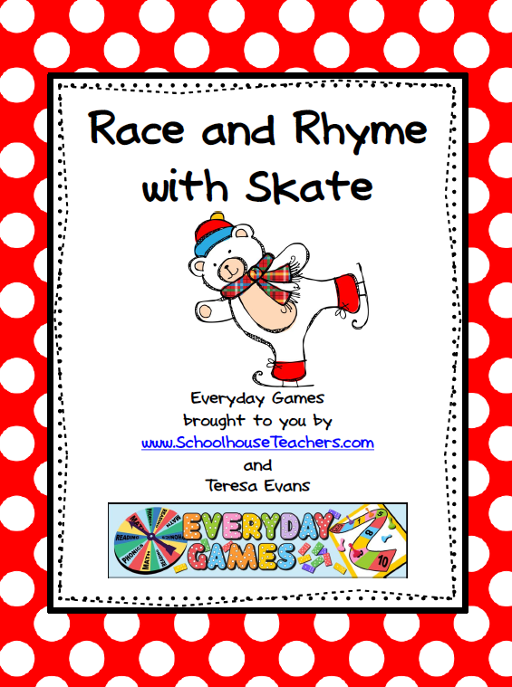 Race and Rhyme with Skate - SchoolhouseTeachers.com