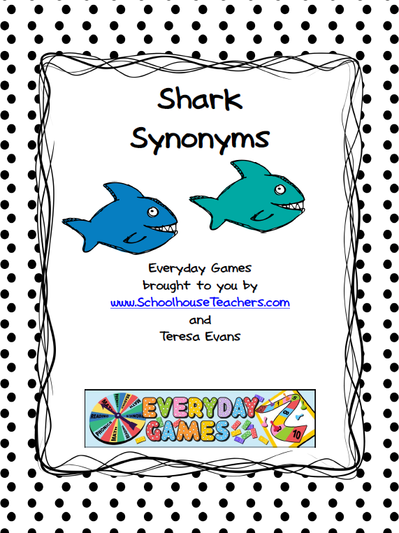 Shark Synonyms - SchoolhouseTeachers.com