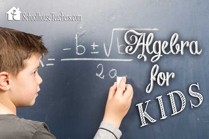 Algebra For Kids | SchoolhouseTeachers.com