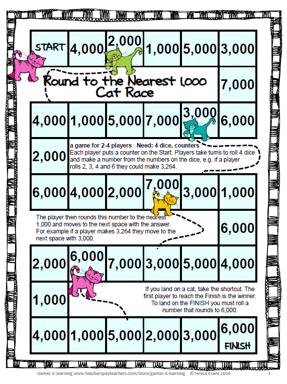 Round to the Nearest 1000 - SchoolhouseTeachers.com