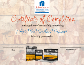Art Certificates Library - SchoolhouseTeachers.com