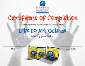 Art Certificates Library - SchoolhouseTeachers.com