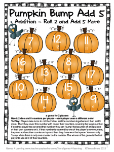 Pumpkin Bump Add 5 - SchoolhouseTeachers.com