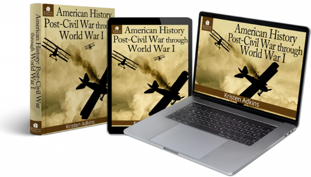 American History Post Civil War to WWI Homeschool History Course