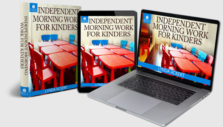 Independent Morning Work for Kinders Homeschool Language Arts Course