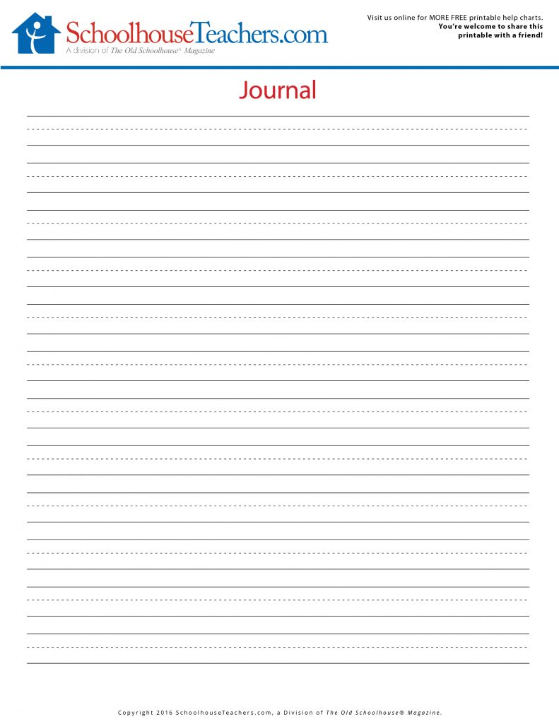 Try a Keepsake Activity for School Use Our Free Kids Journal Page Printout
