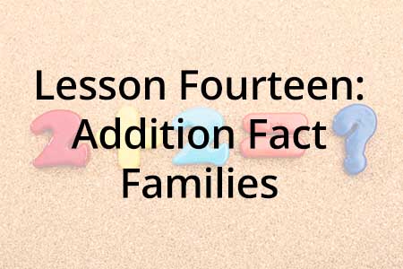 Math E1 Pt14: Addition Fact Families - SchoolhouseTeachers.com