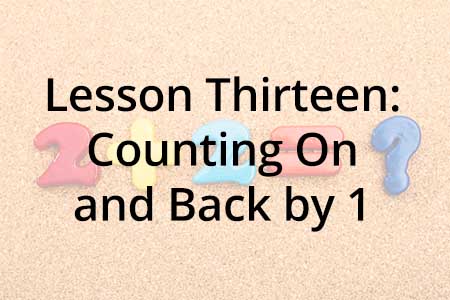 Math E1 Pt13: Counting On and Back by 1 - SchoolhouseTeachers.com