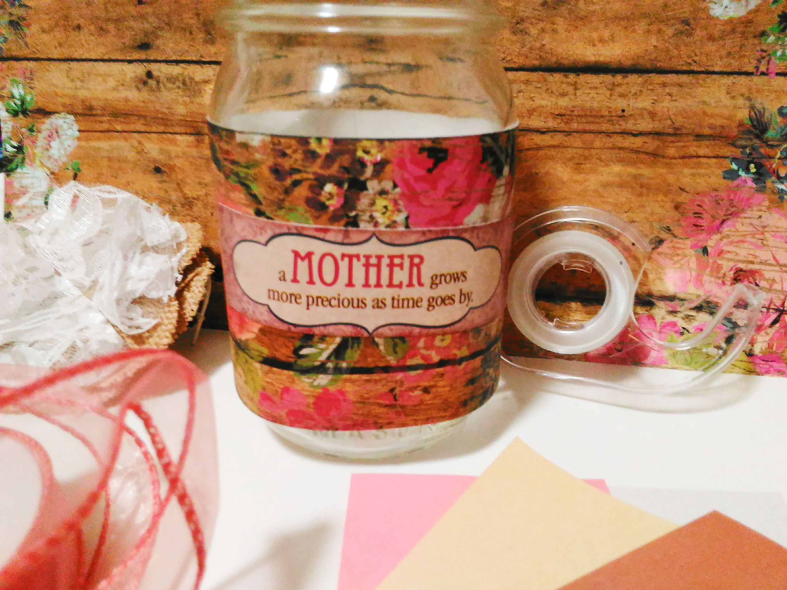 Craft - Mother's Memory Jar - SchoolhouseTeachers.com