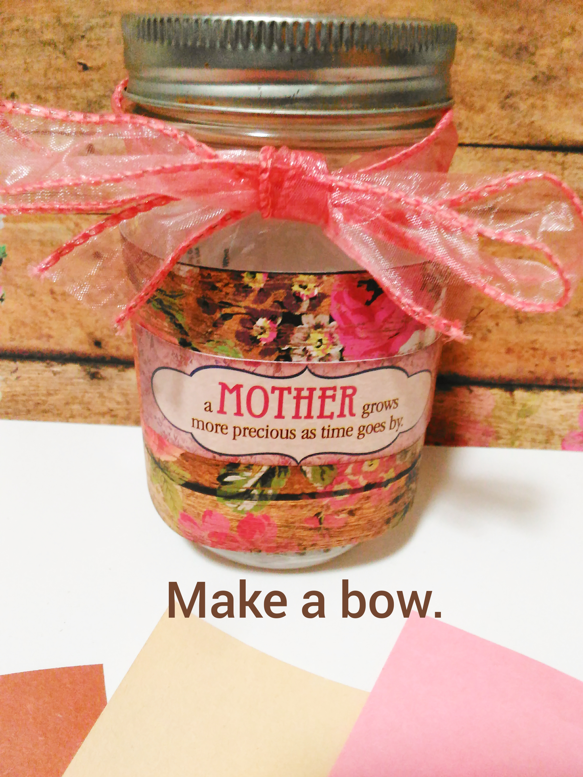 Craft - Mother's Memory Jar - SchoolhouseTeachers.com