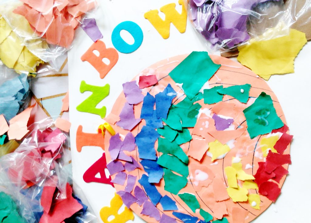 Craft: Rainbow Art - SchoolhouseTeachers.com