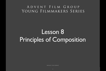 Filmmaking Lesson 8: Principles of Composition - SchoolhouseTeachers.com