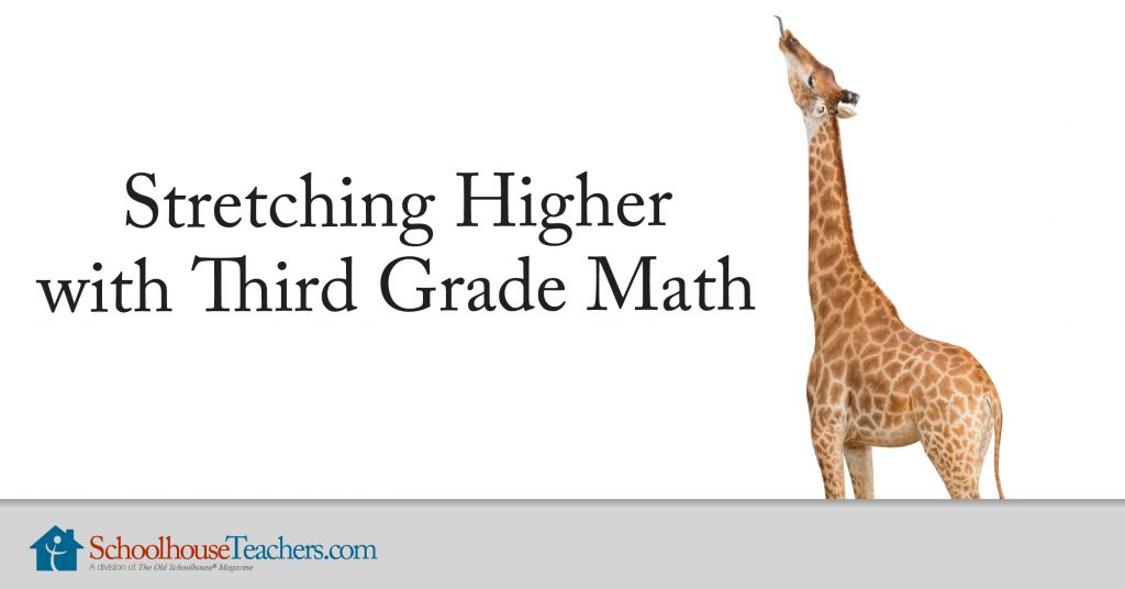Stretching Higher with Third Grade Math Homeschool Course